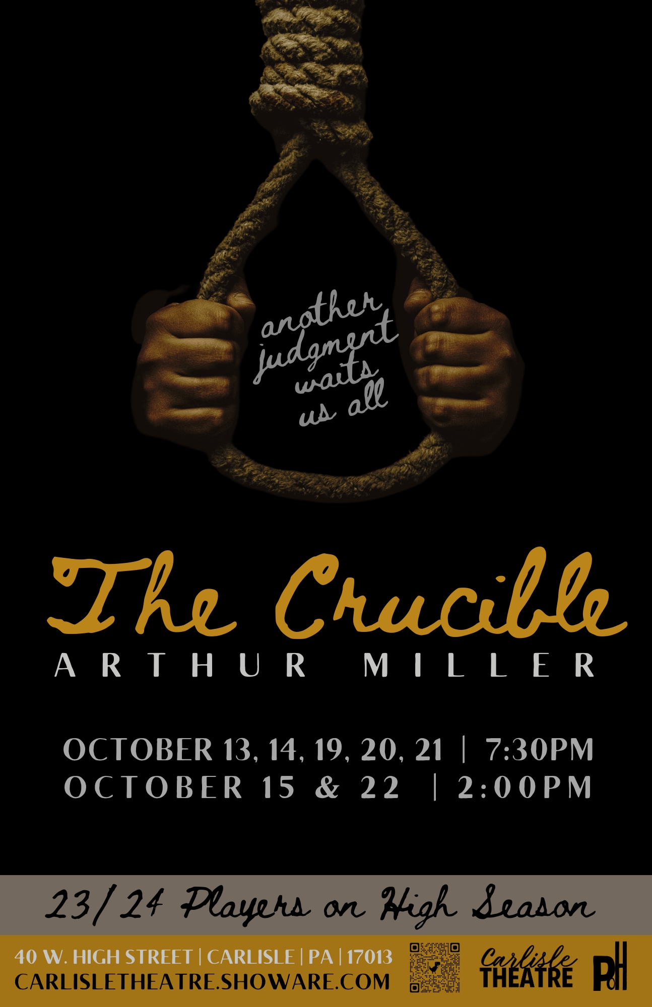 Tickets | The Crucible | Carlisle Theatre Ticketing